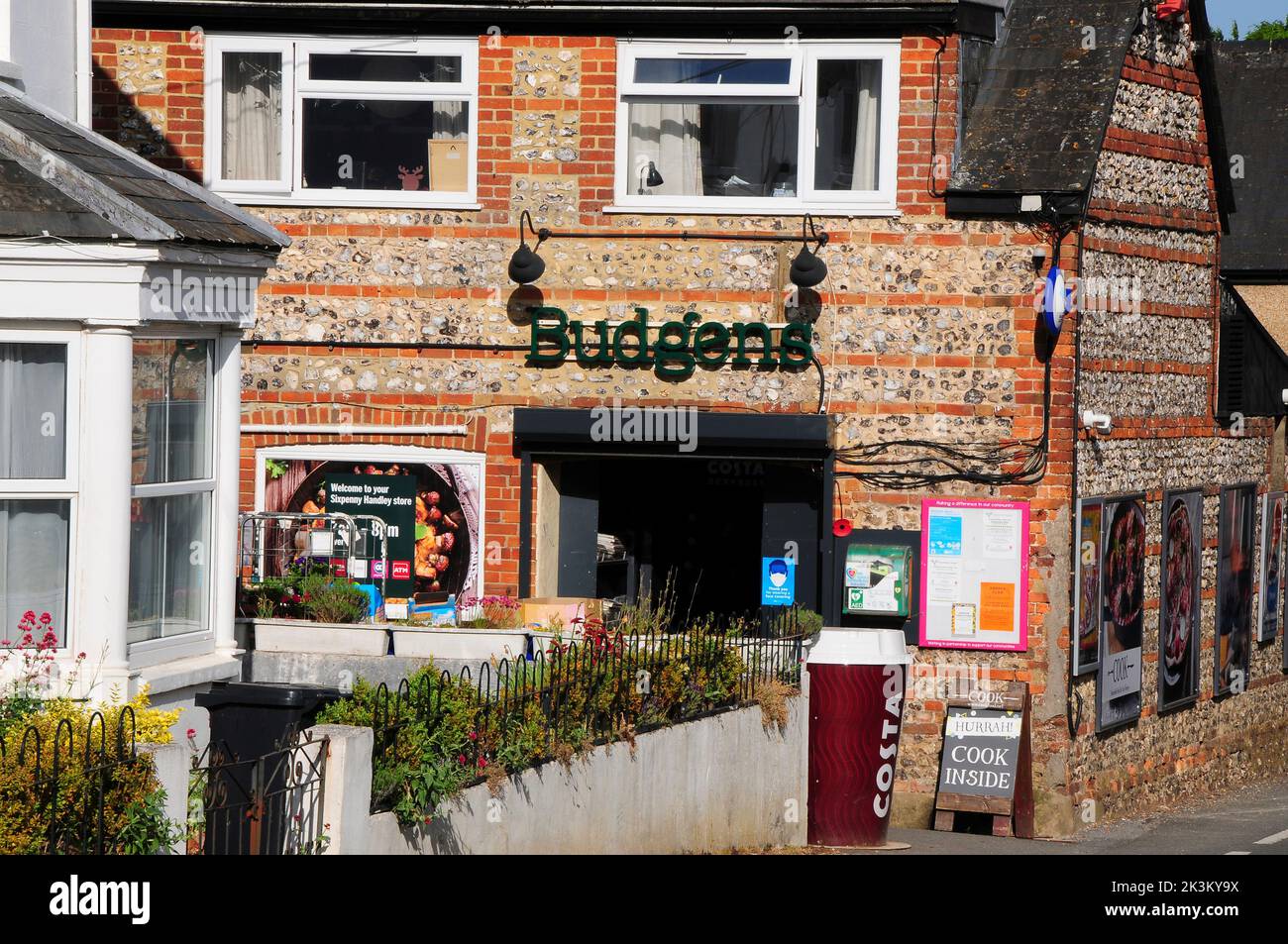 Village shop in Sixpenny Handley in rural north Dorset, UK Stock Photo ...