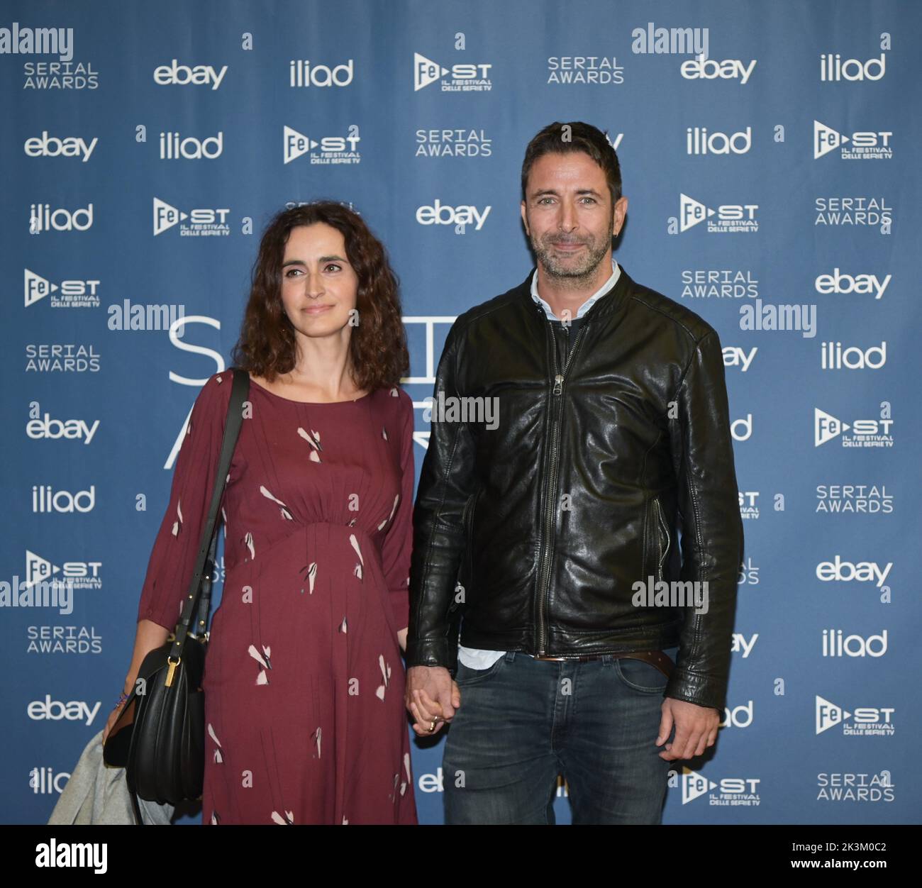 Milan, Italy 2022 Tv Series Festival photocall red carpet Triennale In ...