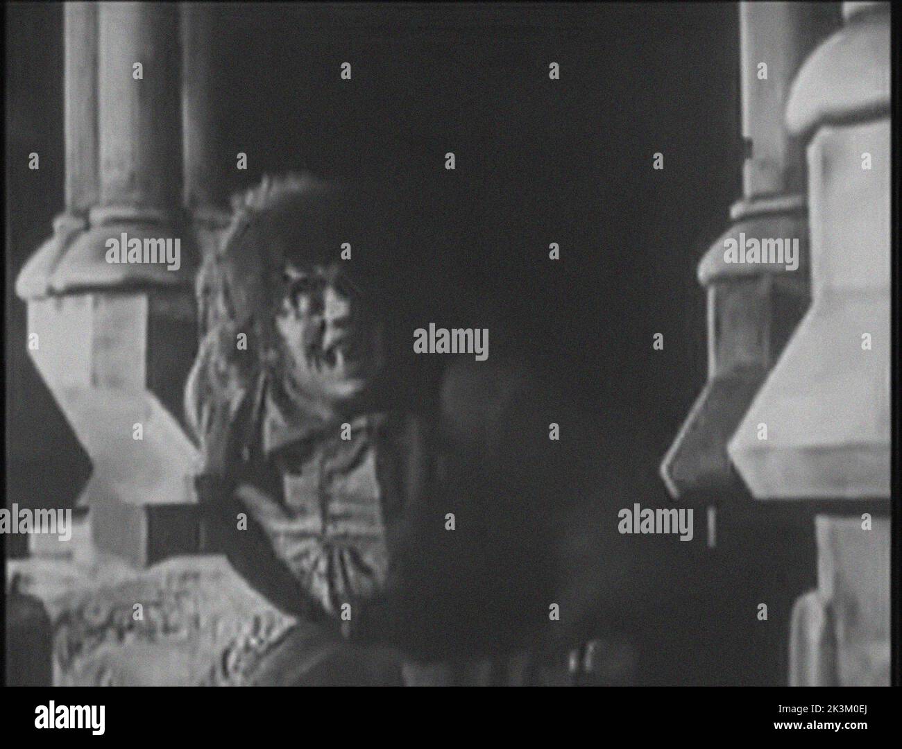 Hunchback of Notre Dame vintage still from 1923 movie Stock Photo - Alamy