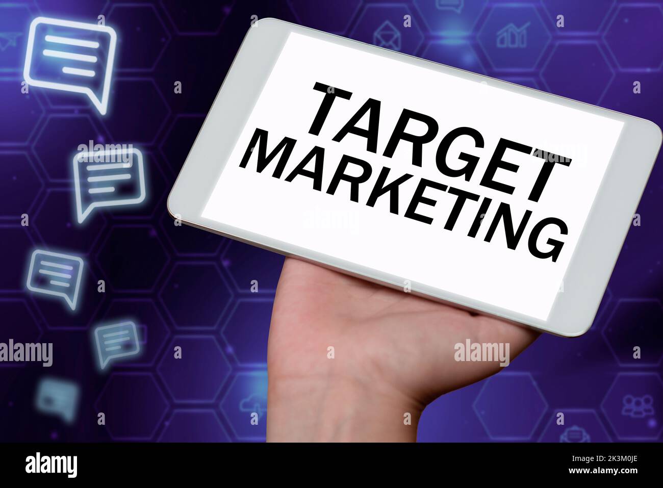 Conceptual display Hello I Am... New. Business idea Audience goal ...