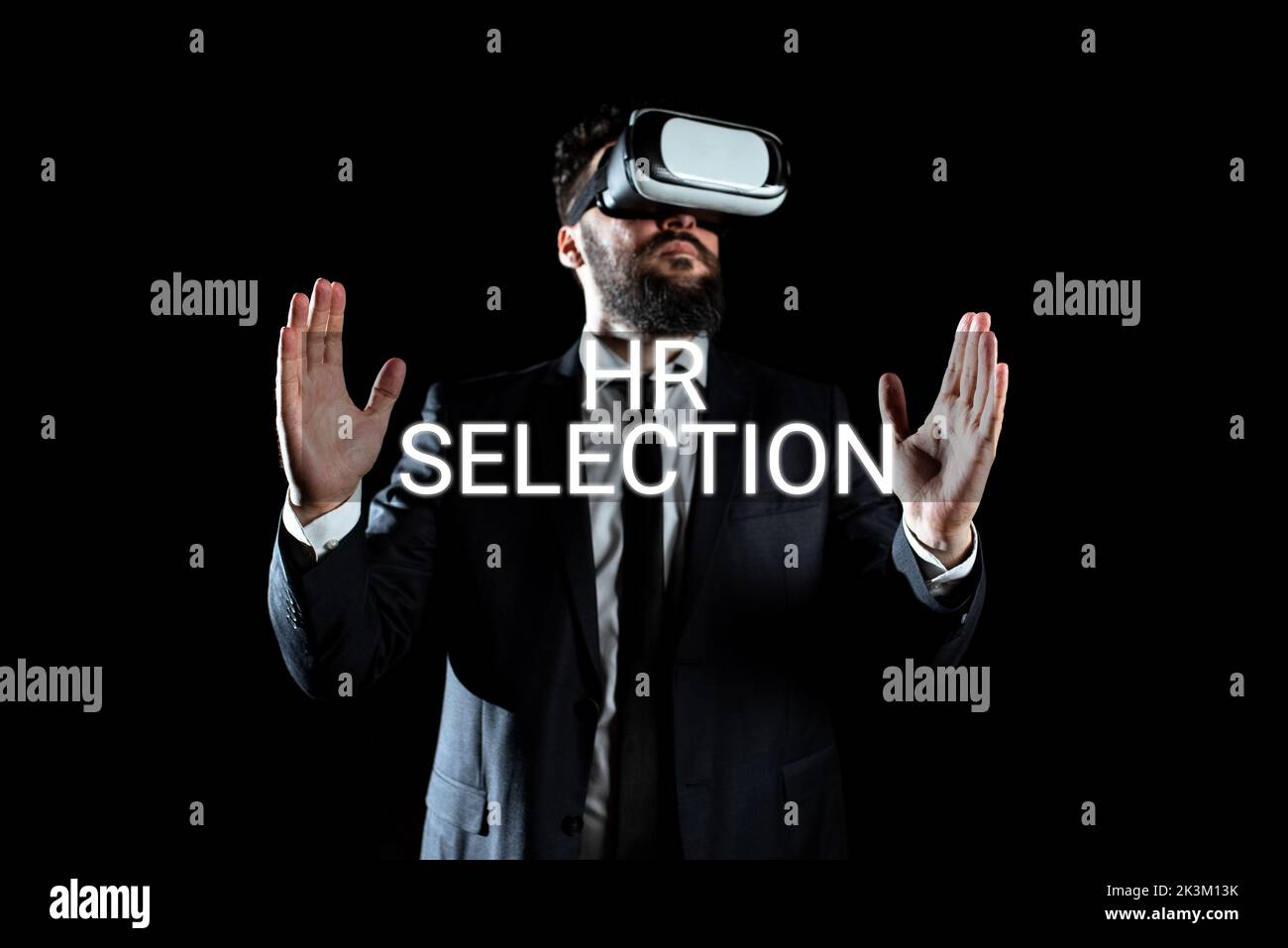 Conceptual caption Hr Selection. Business idea Process and approached ... Conceptual caption Hr Selection. Business idea Process and approached ...