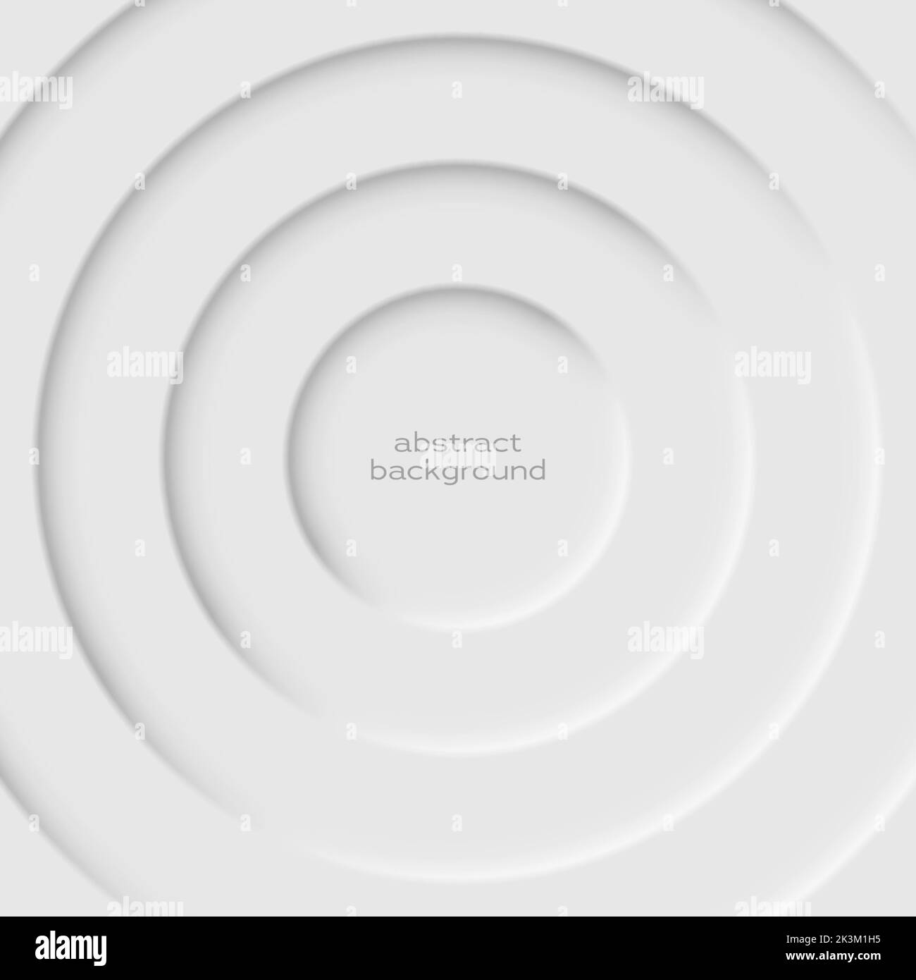 Abstract vector geometric background, shape of circles with light and ...