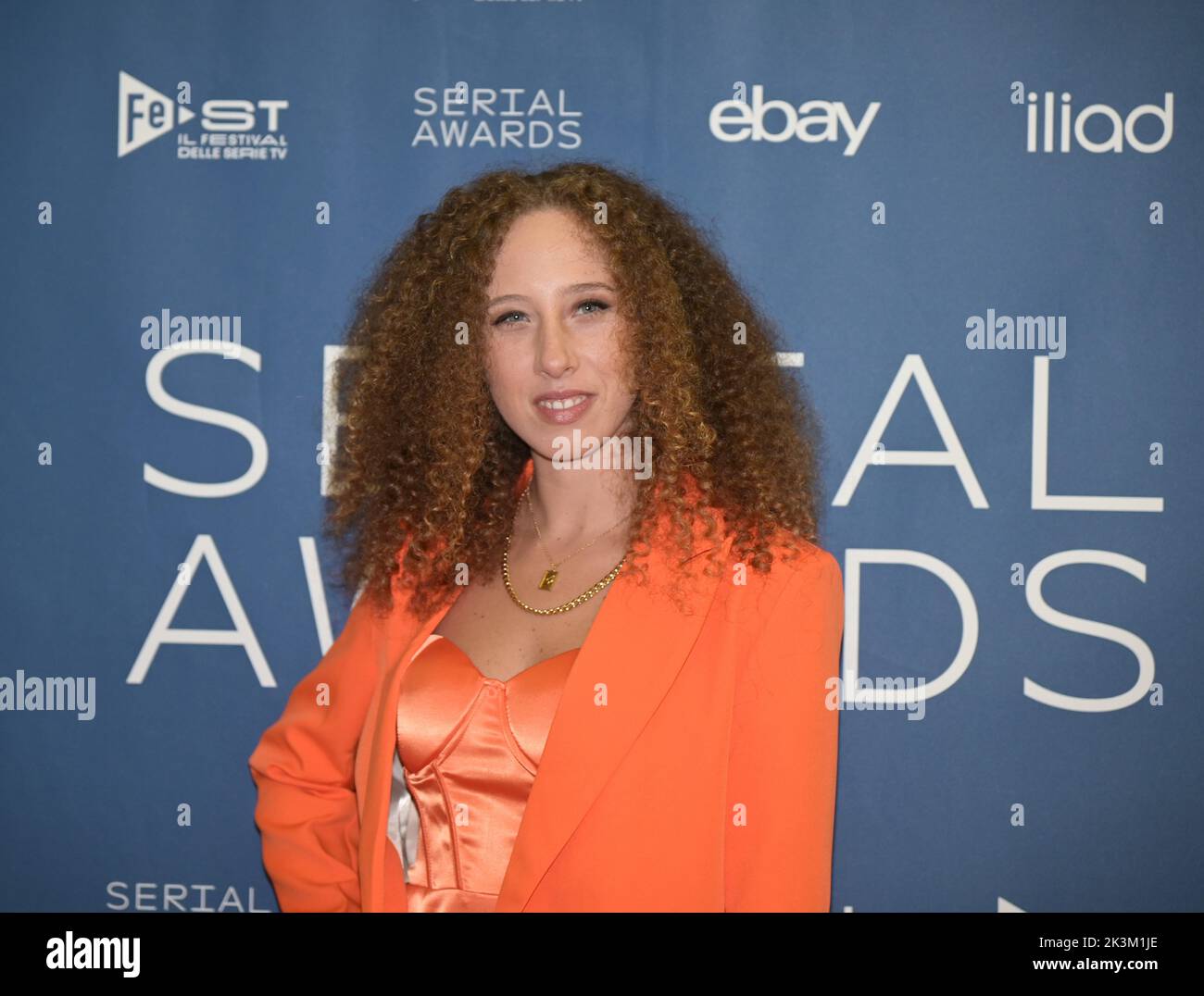 Milan, Italy Festival of the Tv Series 2022 photocall red carpet ...