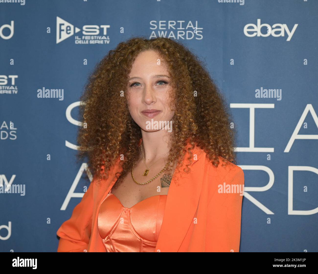 Milan, Italy Festival of the Tv Series 2022 photocall red carpet ...