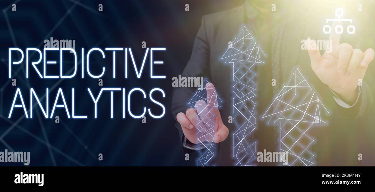 Sign displaying Predictive Analytics. Business concept Optimize ...
