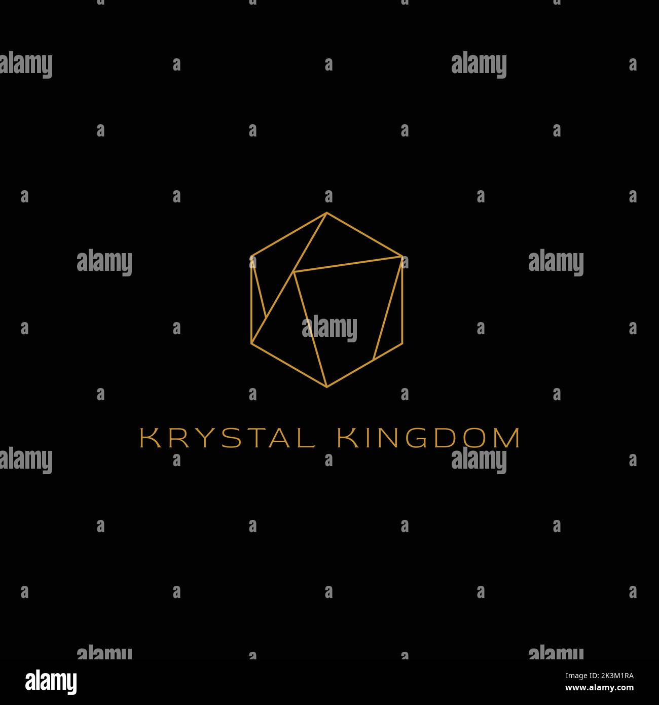 The kingdom of the crystal Stock Vector Images - Alamy