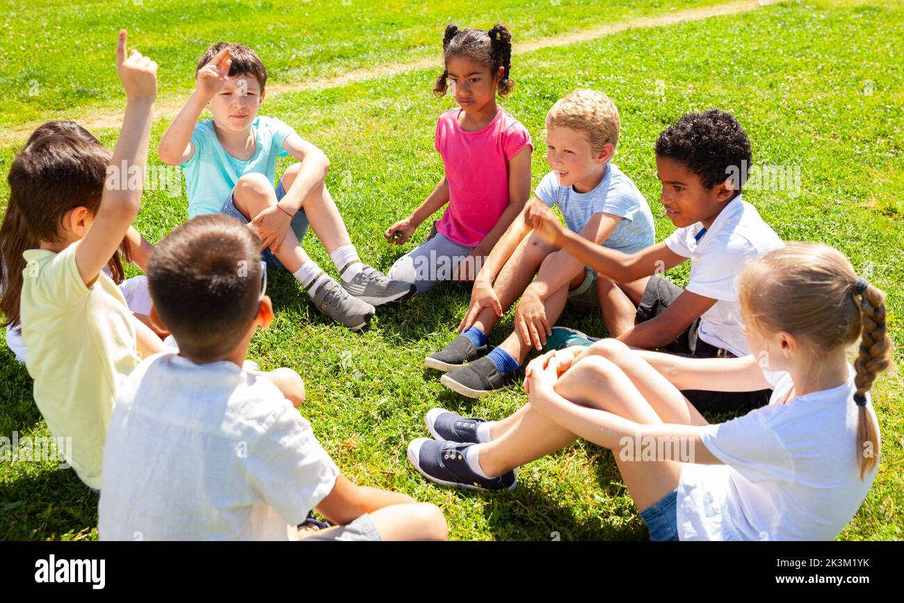 Young Children Talking