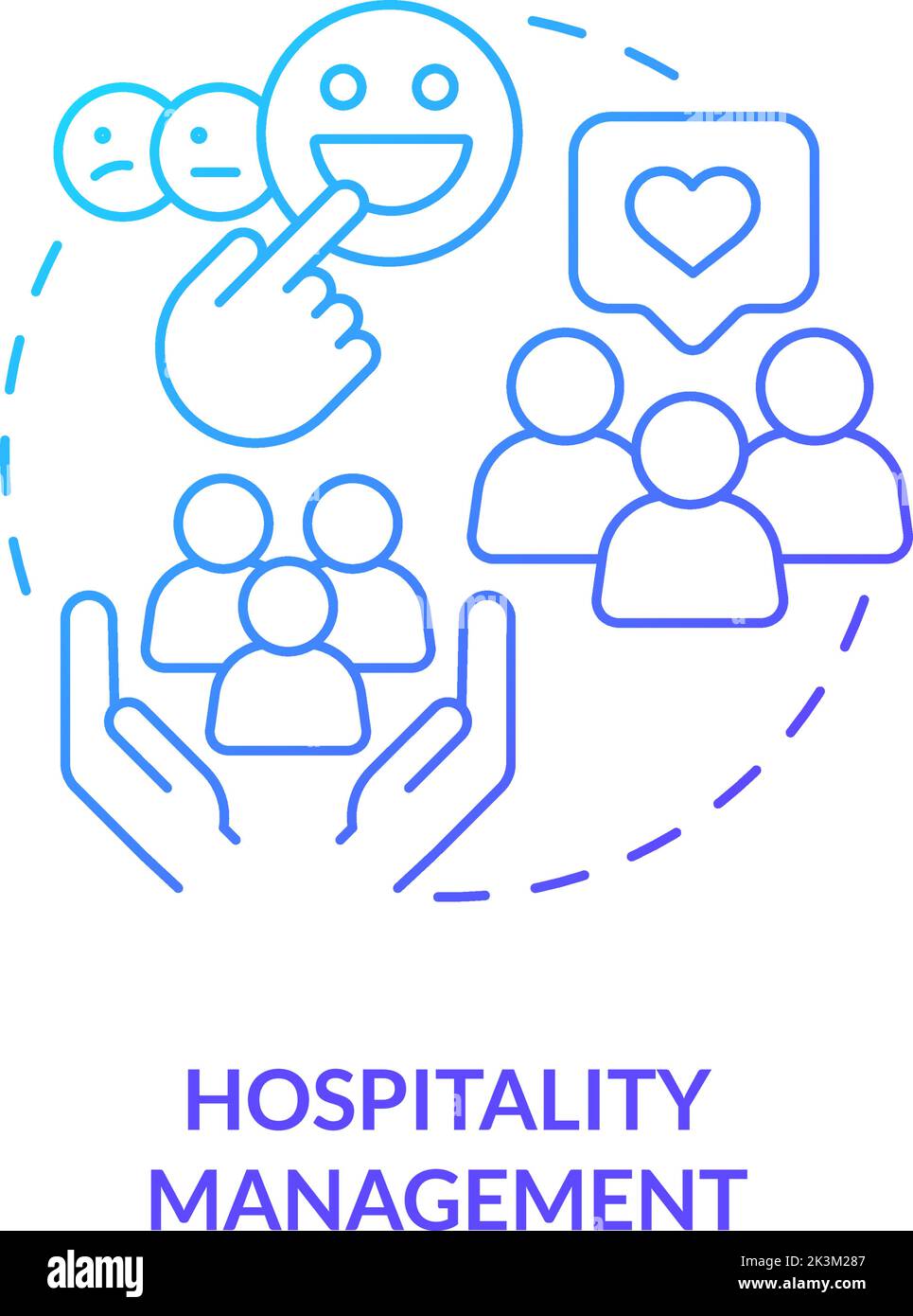 Hospitality industry symbol Stock Vector Images - Alamy