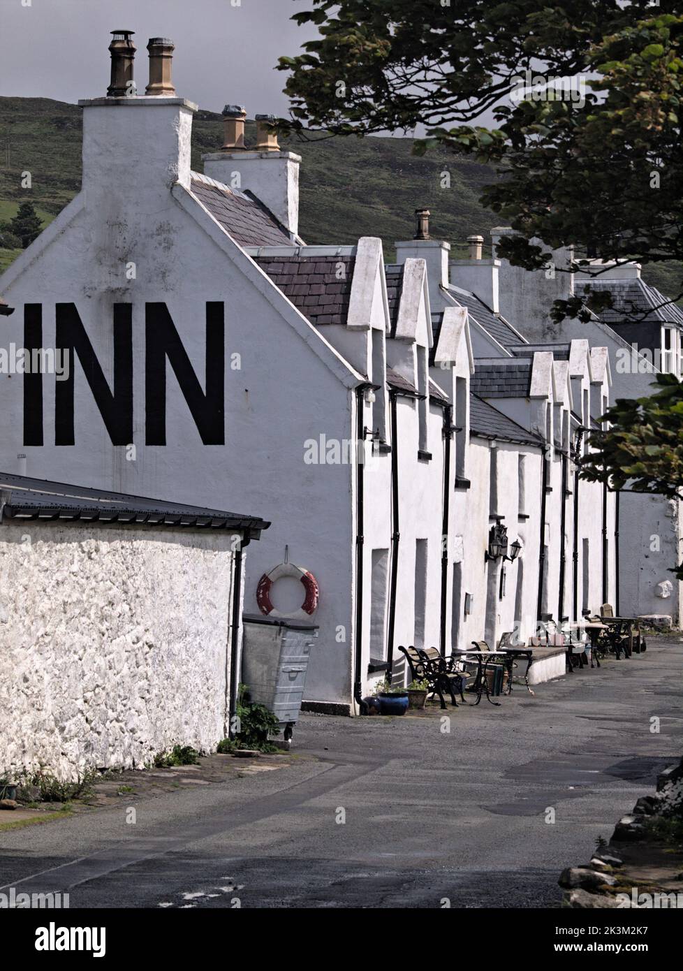 The Stein Inn (the oldest pub on the island) at Stein, Waternish, Isle ...