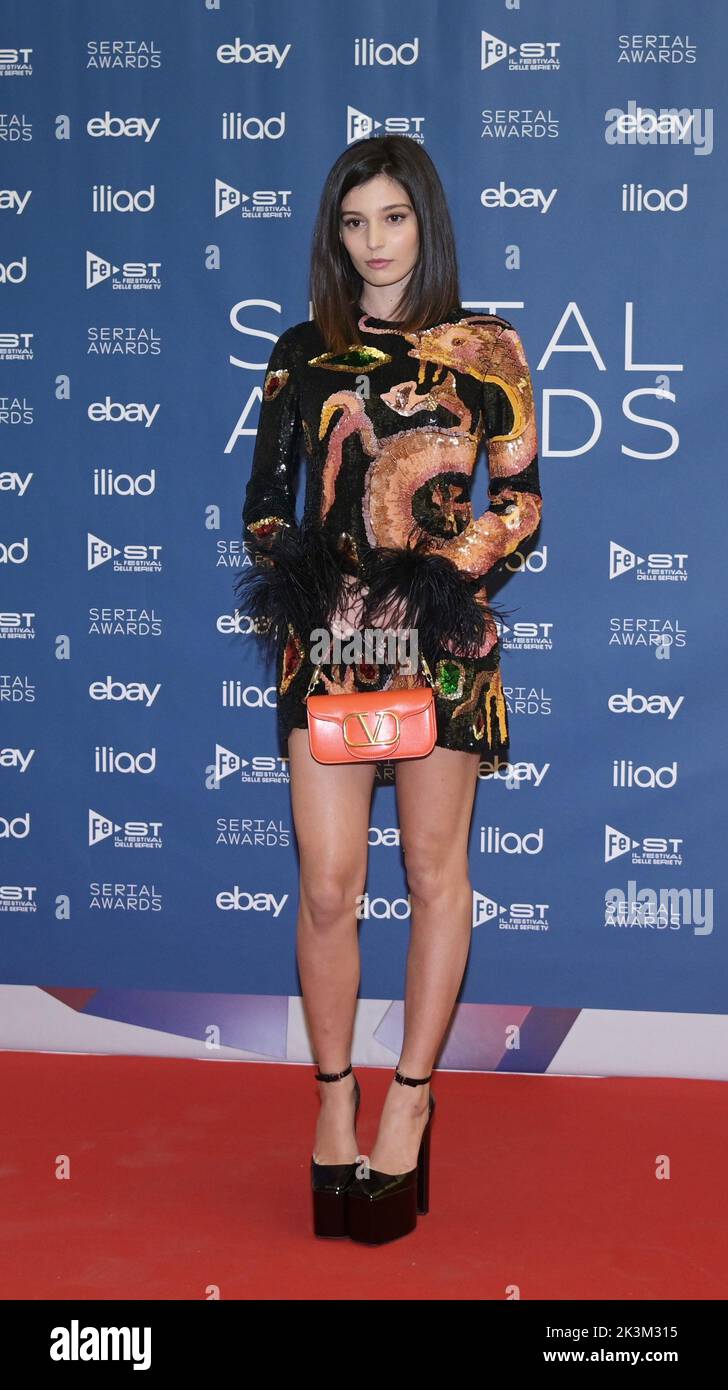 Milan, Italy Festival of the Tv Series 2022 photocall red carpet ...