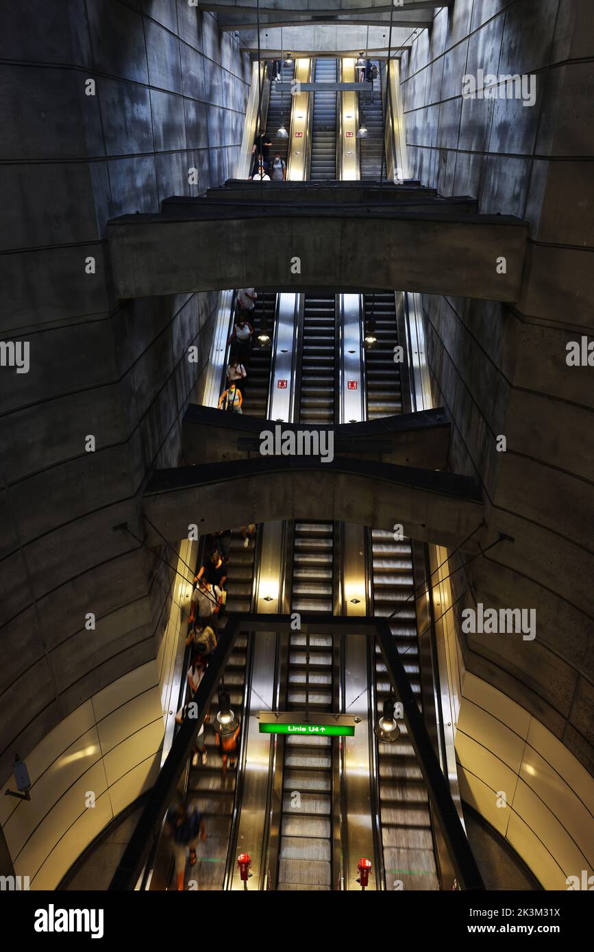 U Bahn, U Bahnstation, Verkehr, Wien Metro, Wien Subway, Wien U Bahn ...