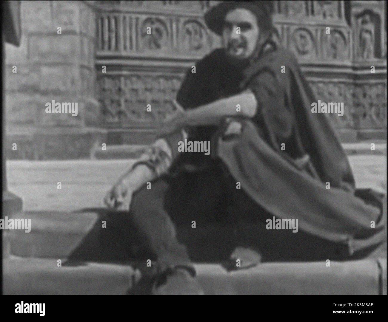 Hunchback of Notre Dame vintage still from 1923 movie Stock Photo - Alamy