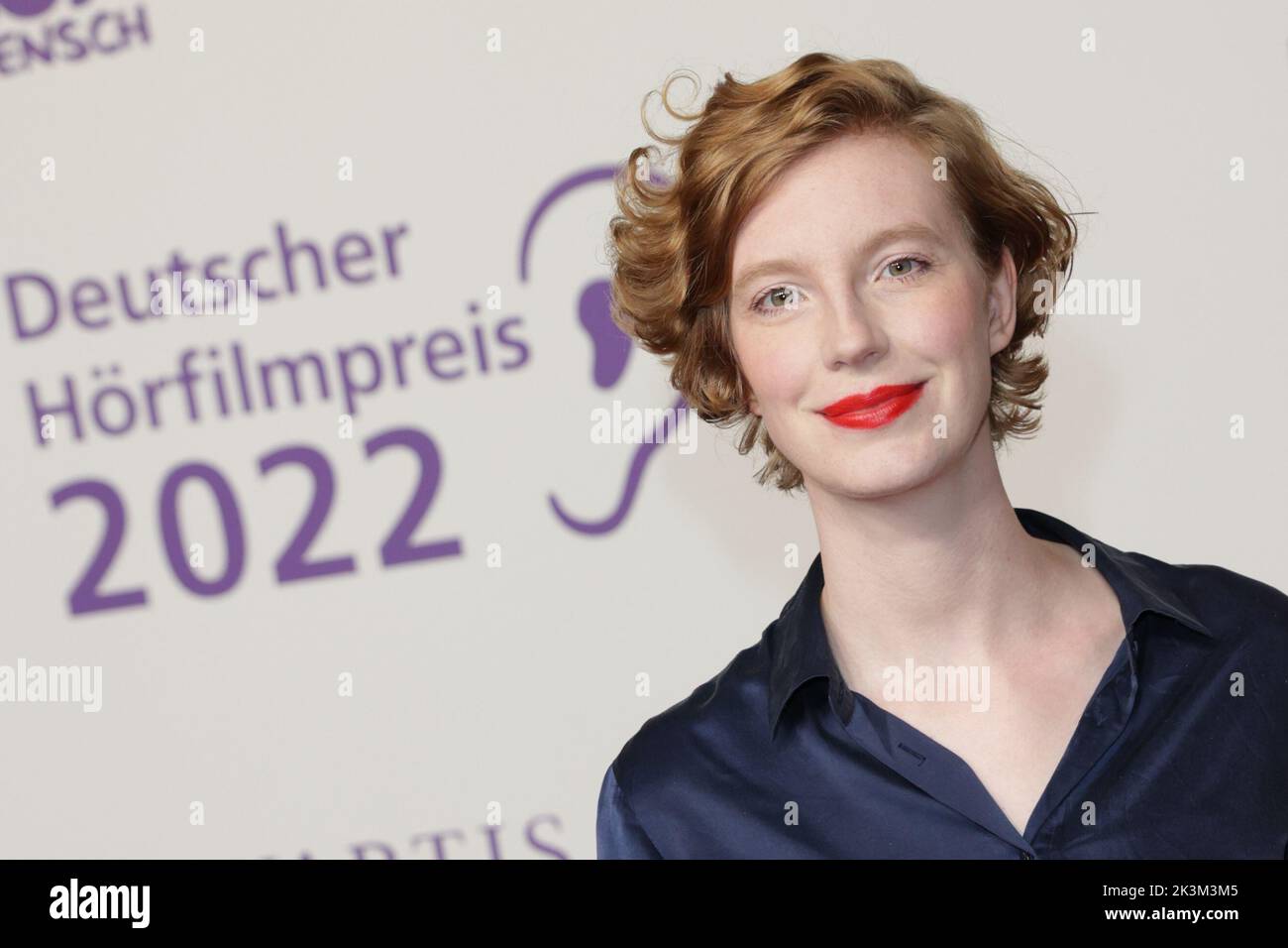Berlin, Germany. 27th Sep, 2022. Actress Luise Wolfram arrives at the ...