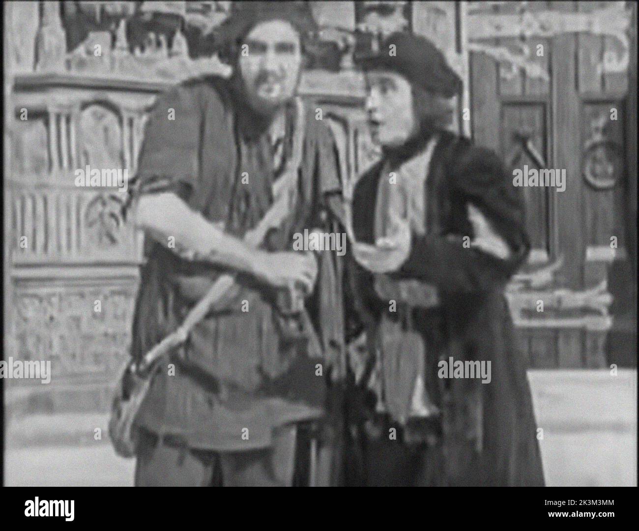 Hunchback of Notre Dame vintage still from 1923 movie Stock Photo - Alamy