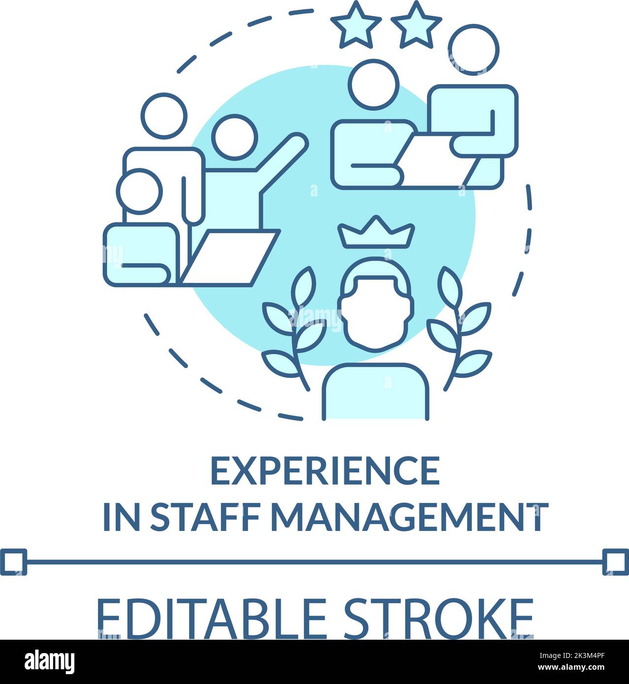 Experience in staff management Cut Out Stock Images & Pictures - Alamy