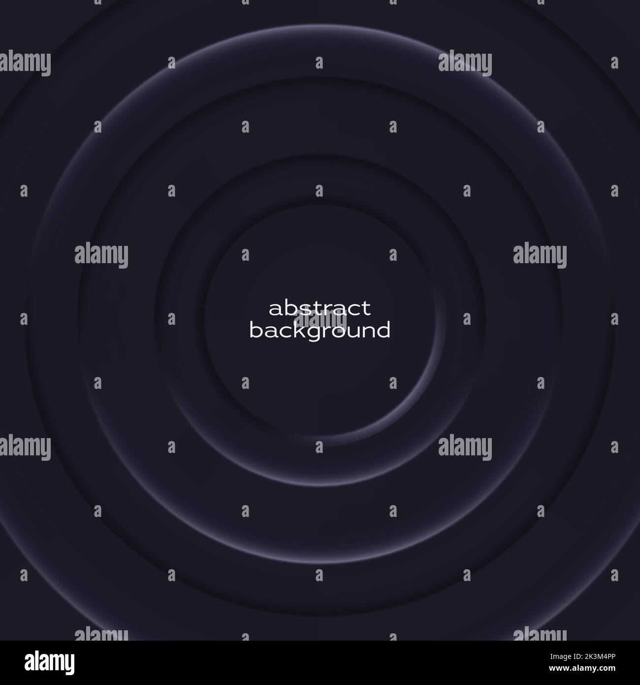 Abstract vector geometric background, shape of circles with light and ...