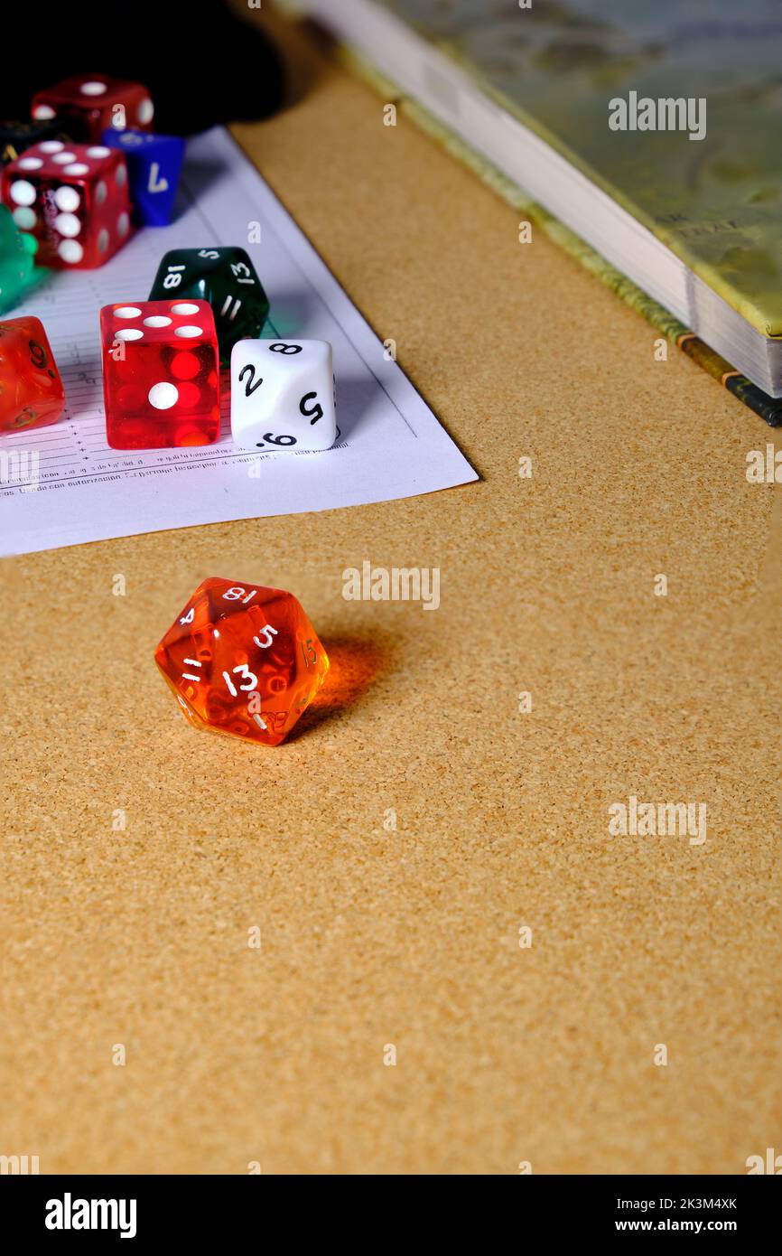Dice game book hi-res stock photography and images - Alamy