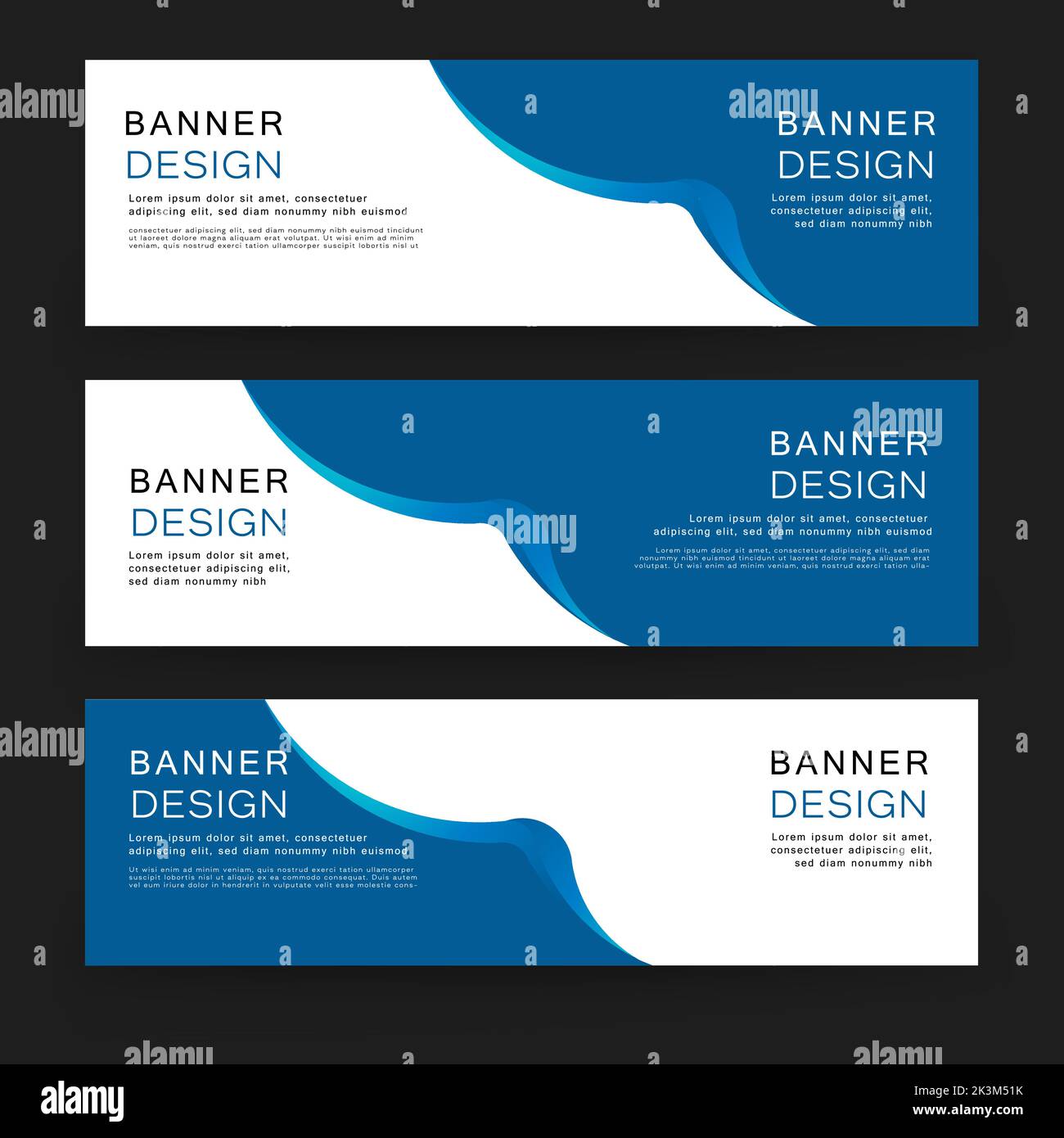 modern clean abstract banner design collection template oldblue ...