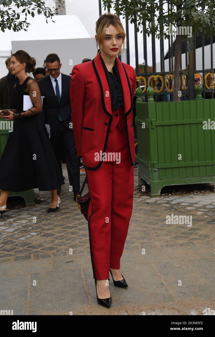 Paris, France. September 27, 2022, Katherine Langford attends the ...