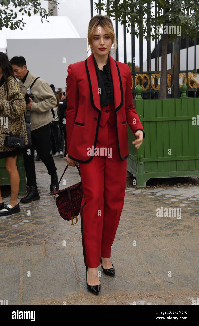 Paris, France. September 27, 2022, Katherine Langford attends the ...
