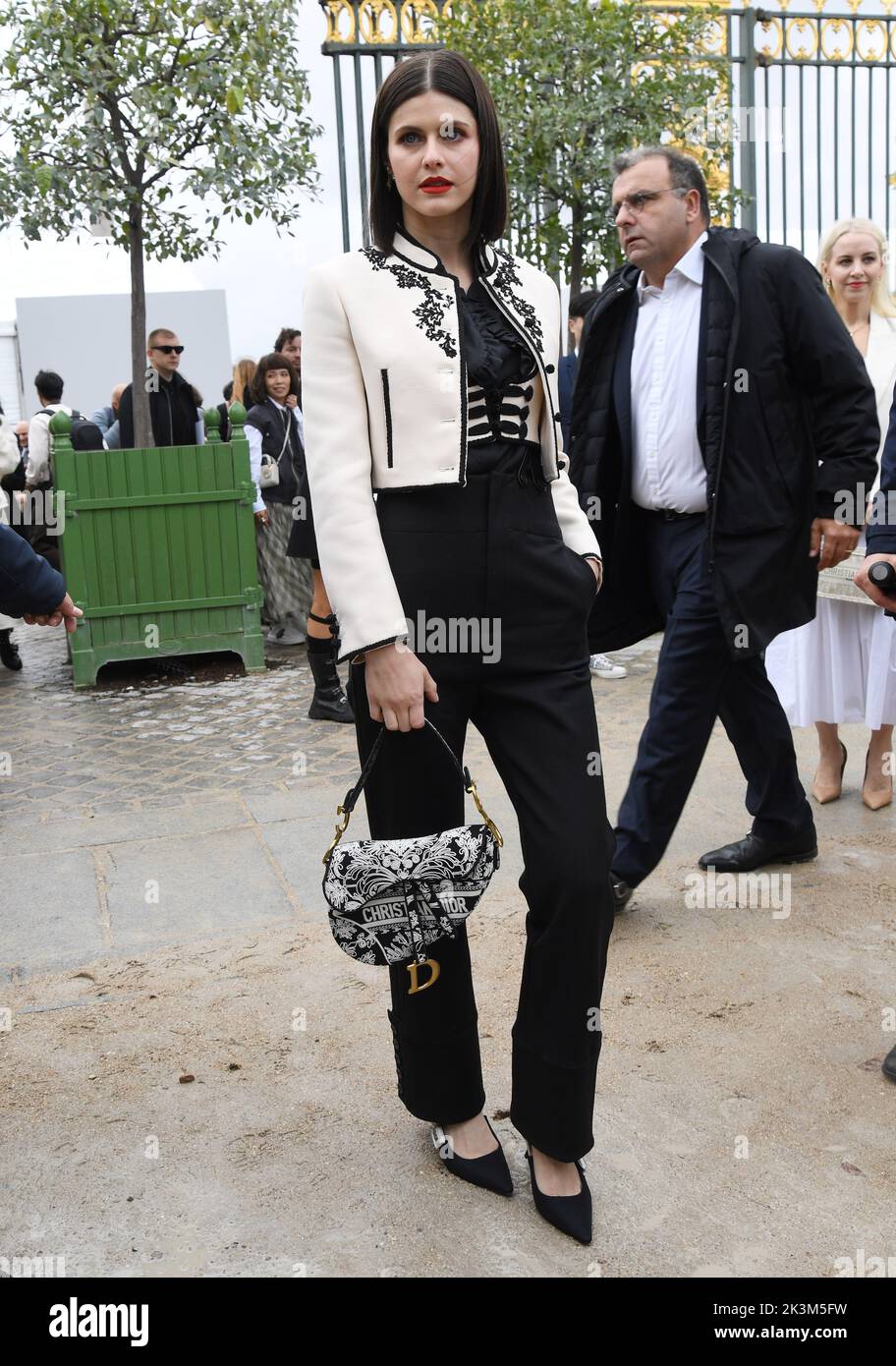 Paris, France. 27th Sep, 2022. Alexandra Daddario attends the Christian ...