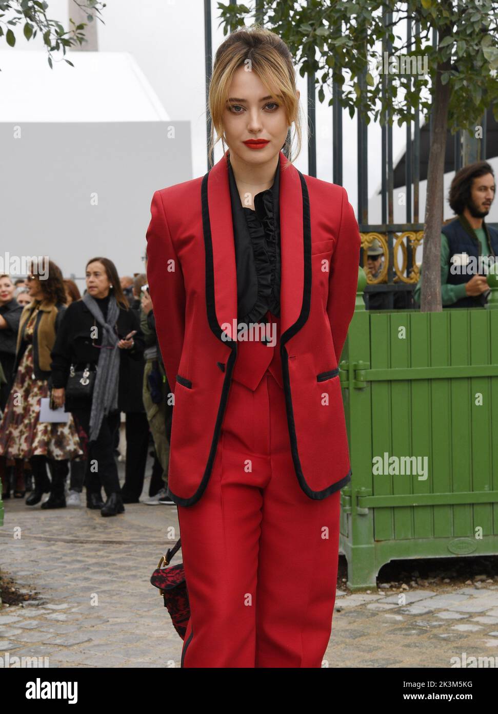 Paris, France. September 27, 2022, Katherine Langford attends the ...