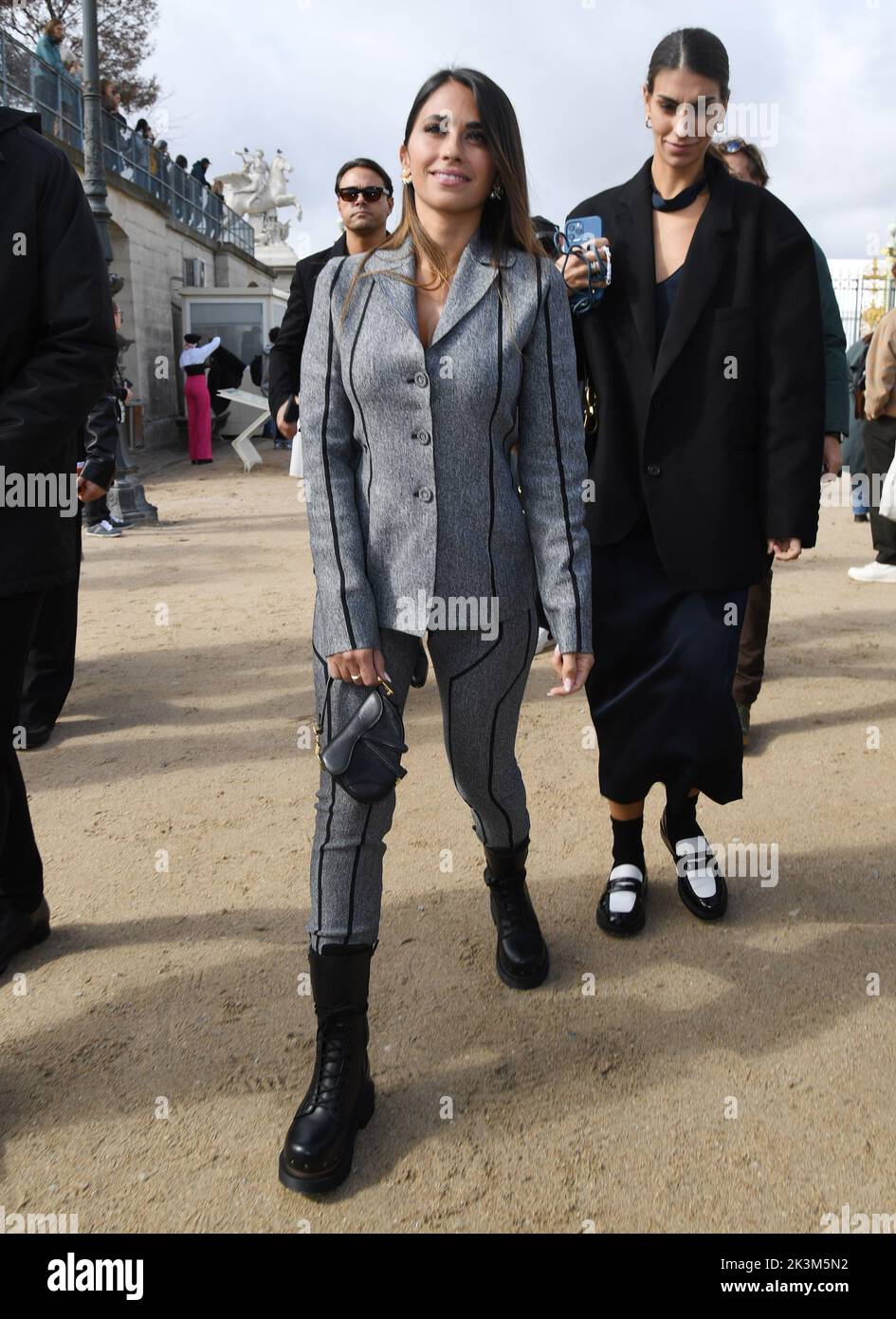 Paris, France. 27th Sep, 2022. Antonela Roccuzzo attends the Christian ...