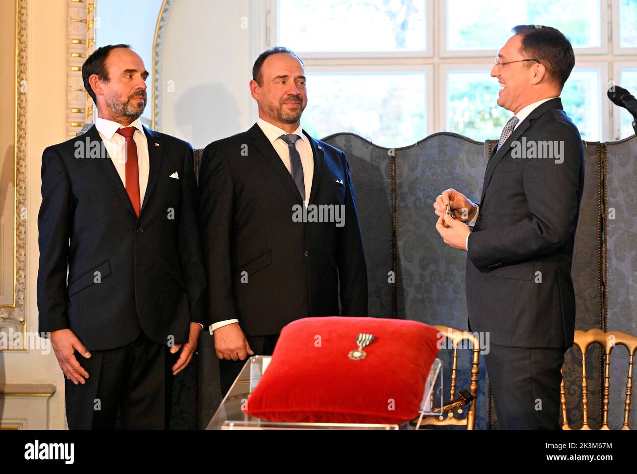 Prague, Czech Republic. 27th Sep, 2022. French ambassador Alexis ...