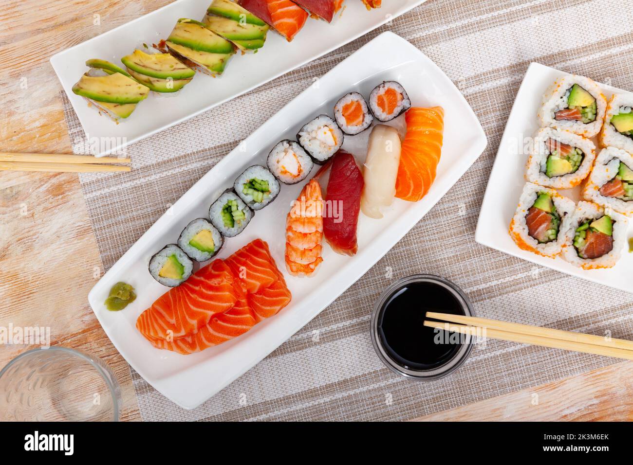 Sashimi combo hi-res stock photography and images - Alamy