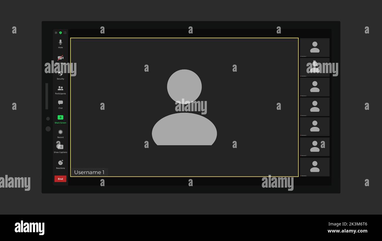 Video conference calls window overlay. Video calls window overlay. Call ...