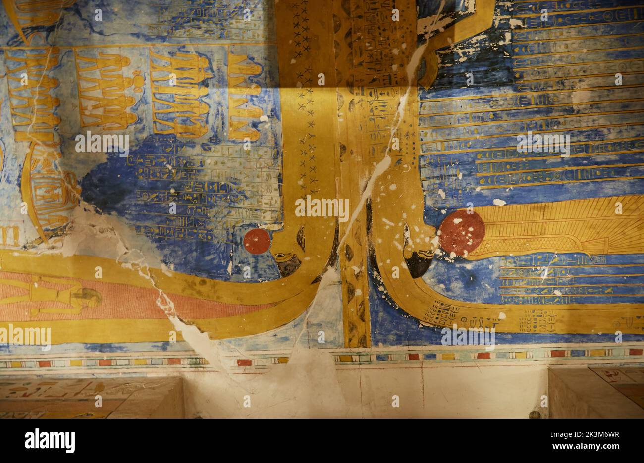 The Tomb of Ramesses IV in Luxor Stock Photo - Alamy