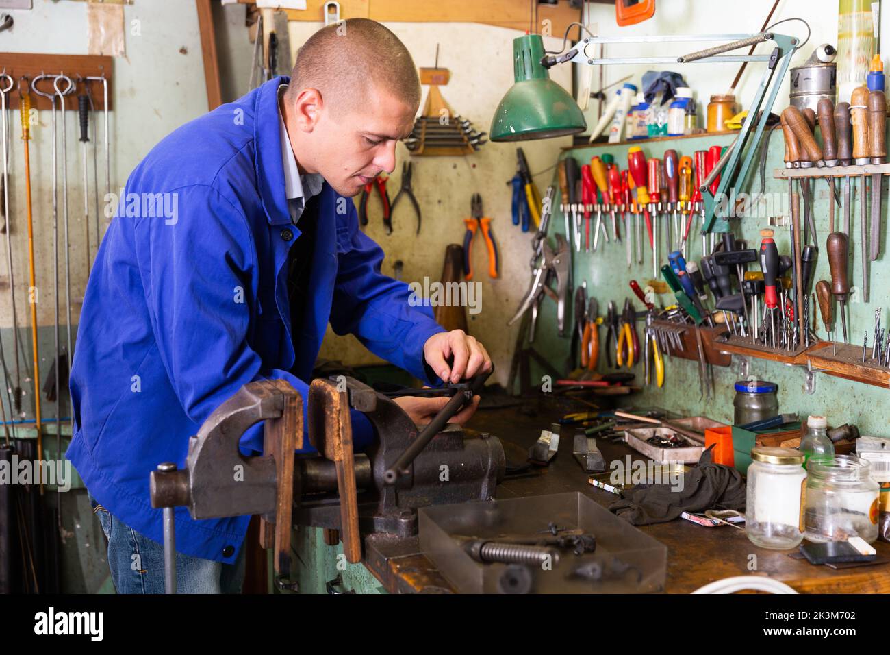 Repairing weapons hi-res stock photography and images - Alamy