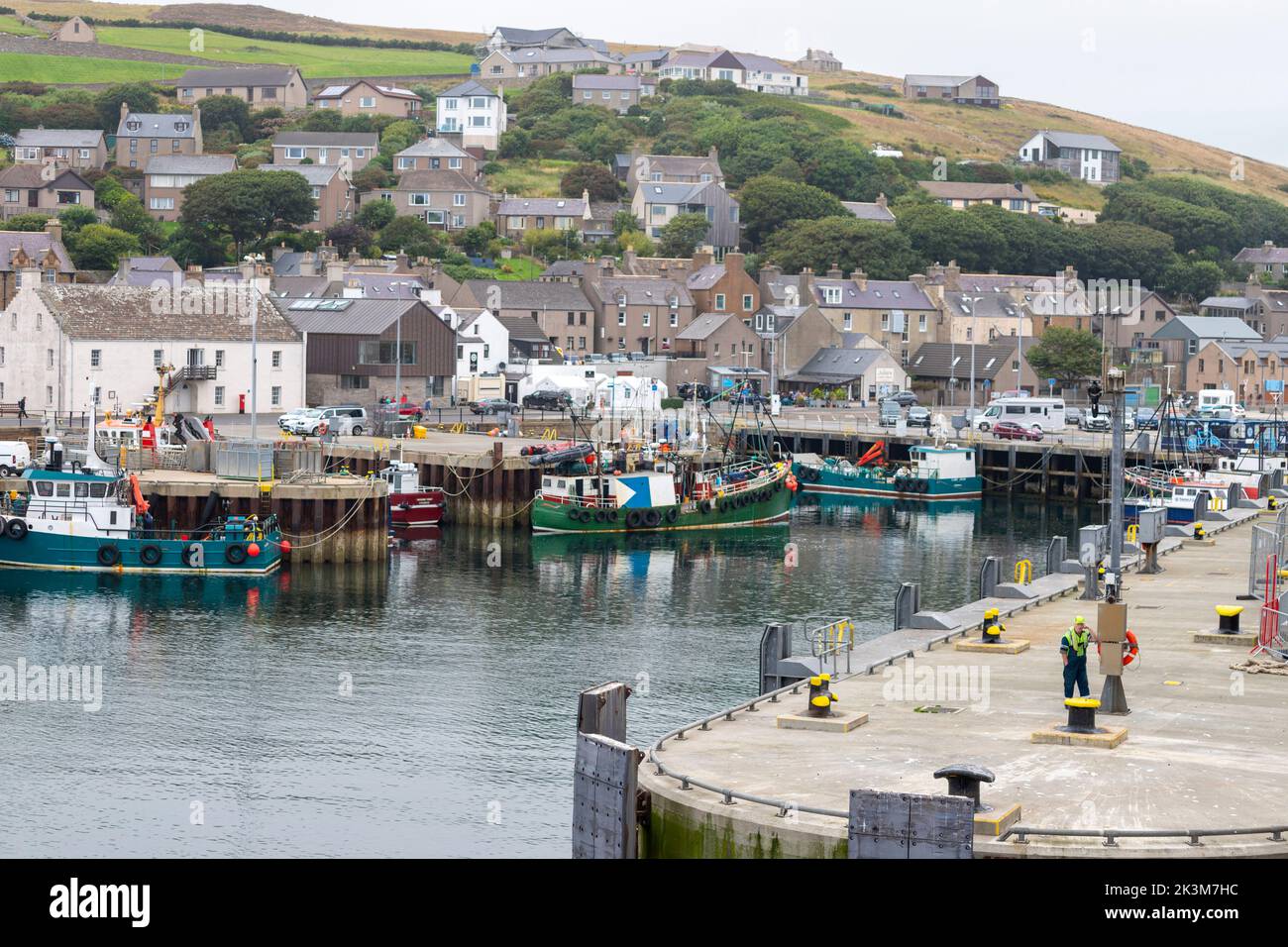View from the NorthLink Ferries , Orkney, Scotland, UK Stock Photo - Alamy