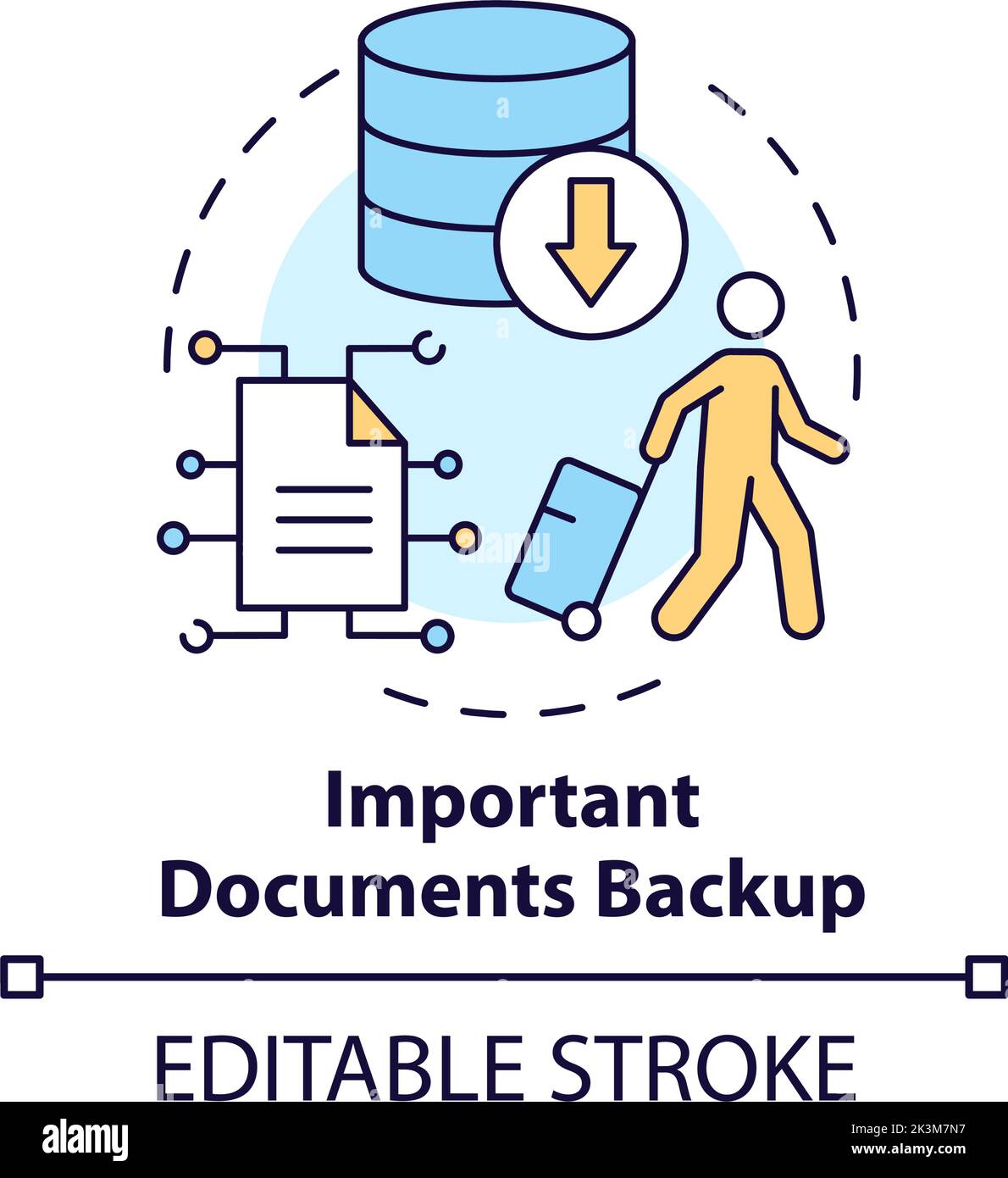 Important document backup concept icon Stock Vector Image & Art - Alamy Important document backup concept icon Stock Vector Image & Art - Alamy