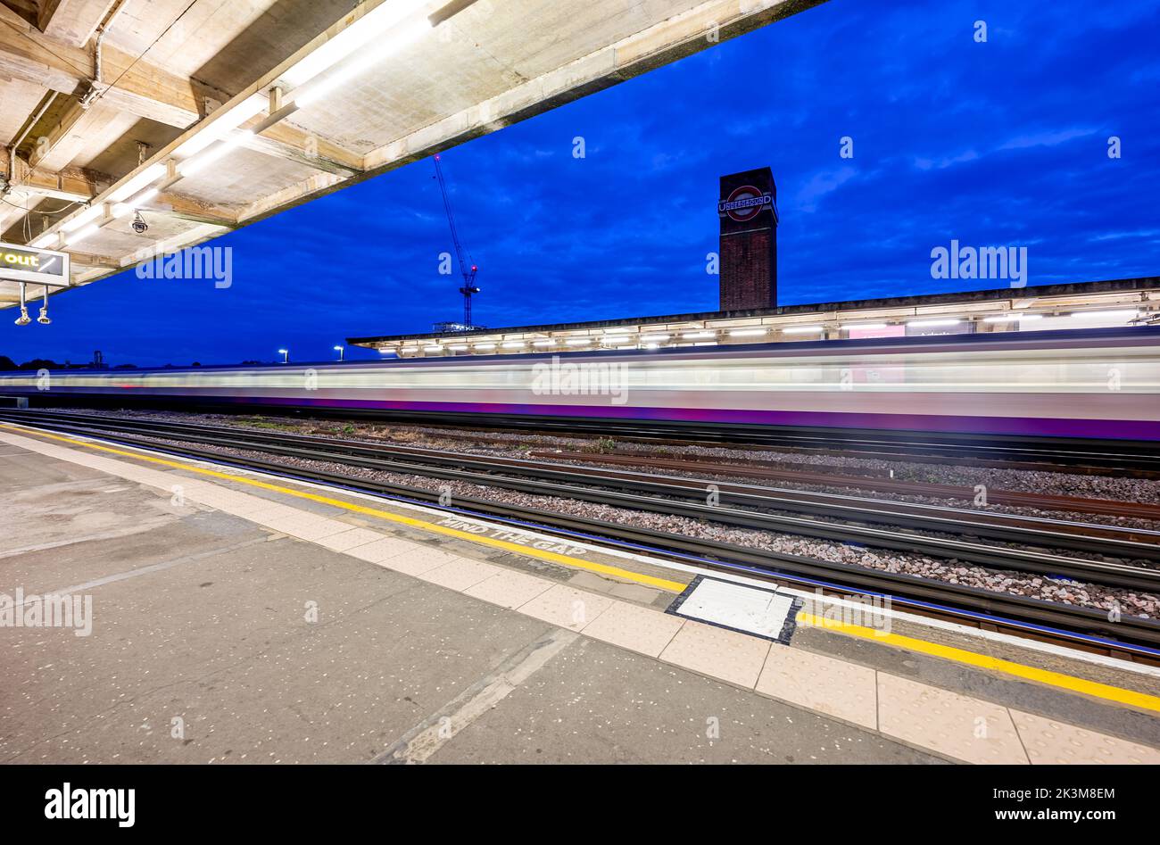 Chiswick Park, Underground Station, Chiswick, London Stock Photo - Alamy