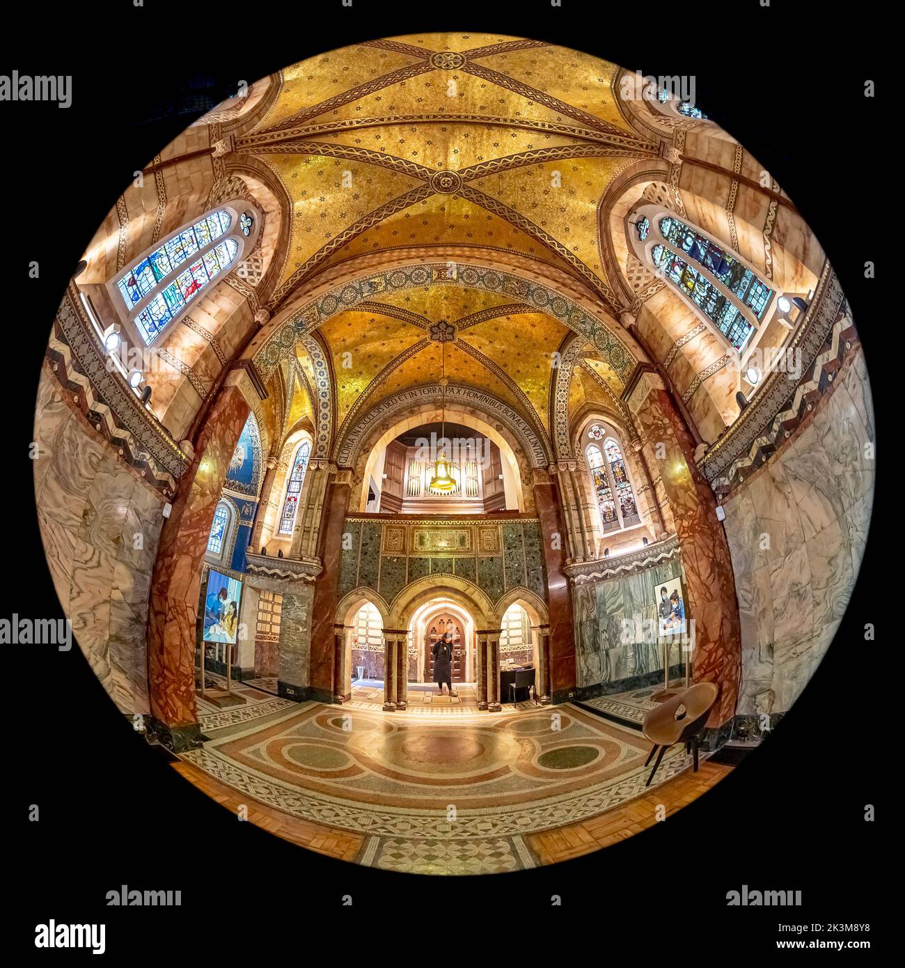 Fitzrovia Chapel, Middlesex Hospital, Pearson Square, London Stock ...