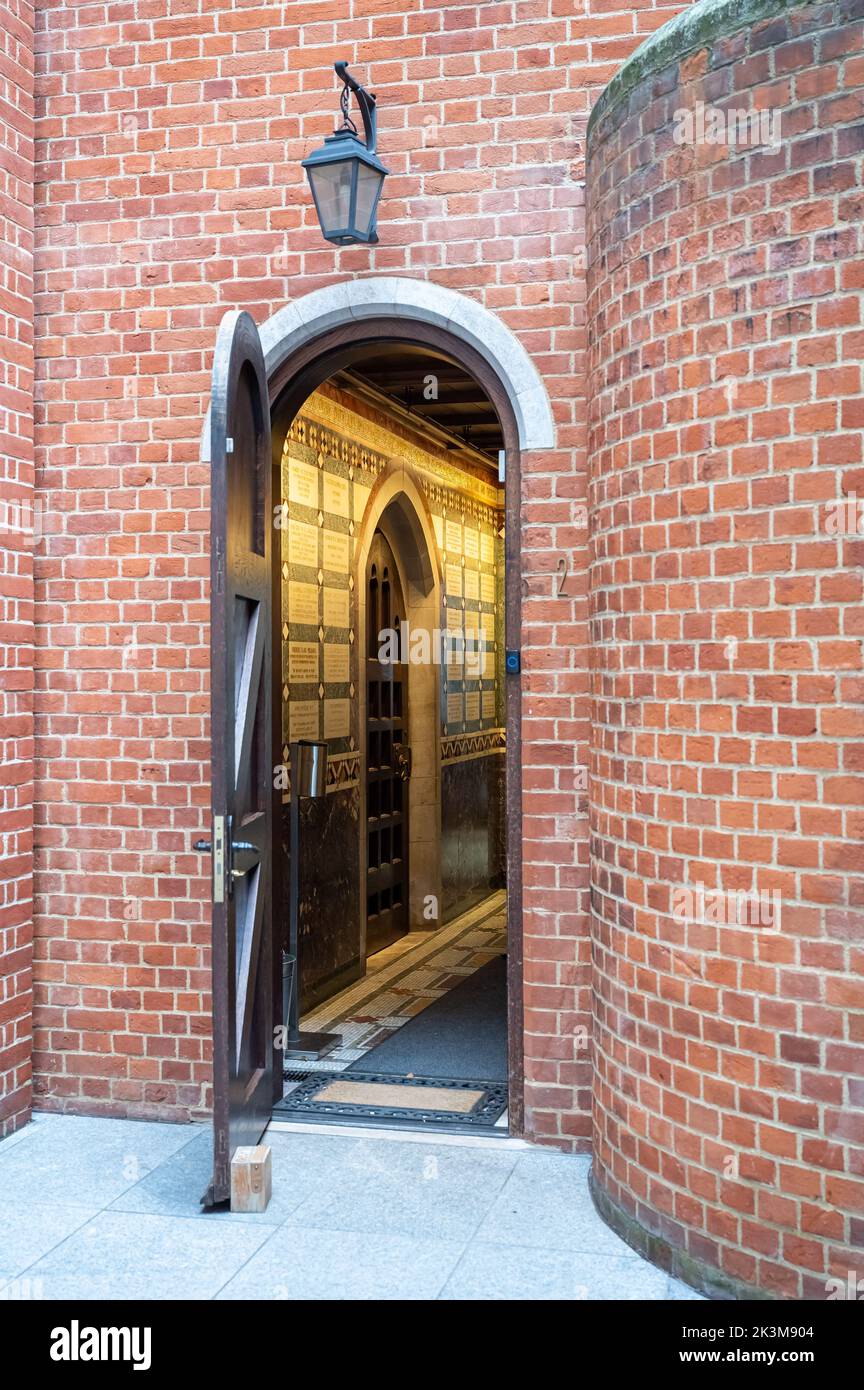 Fitzrovia Chapel, Middlesex Hospital, Pearson Square, London Stock ...
