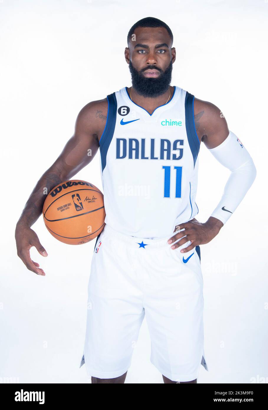 Sept 26, 2022: Dallas Mavericks guard Tim Hardaway Jr. #11 poses during ...