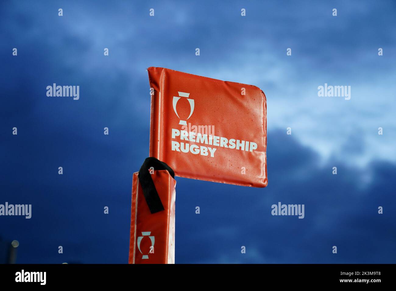 Premiership Rugby branding before the Premiership Rugby Cup second ...