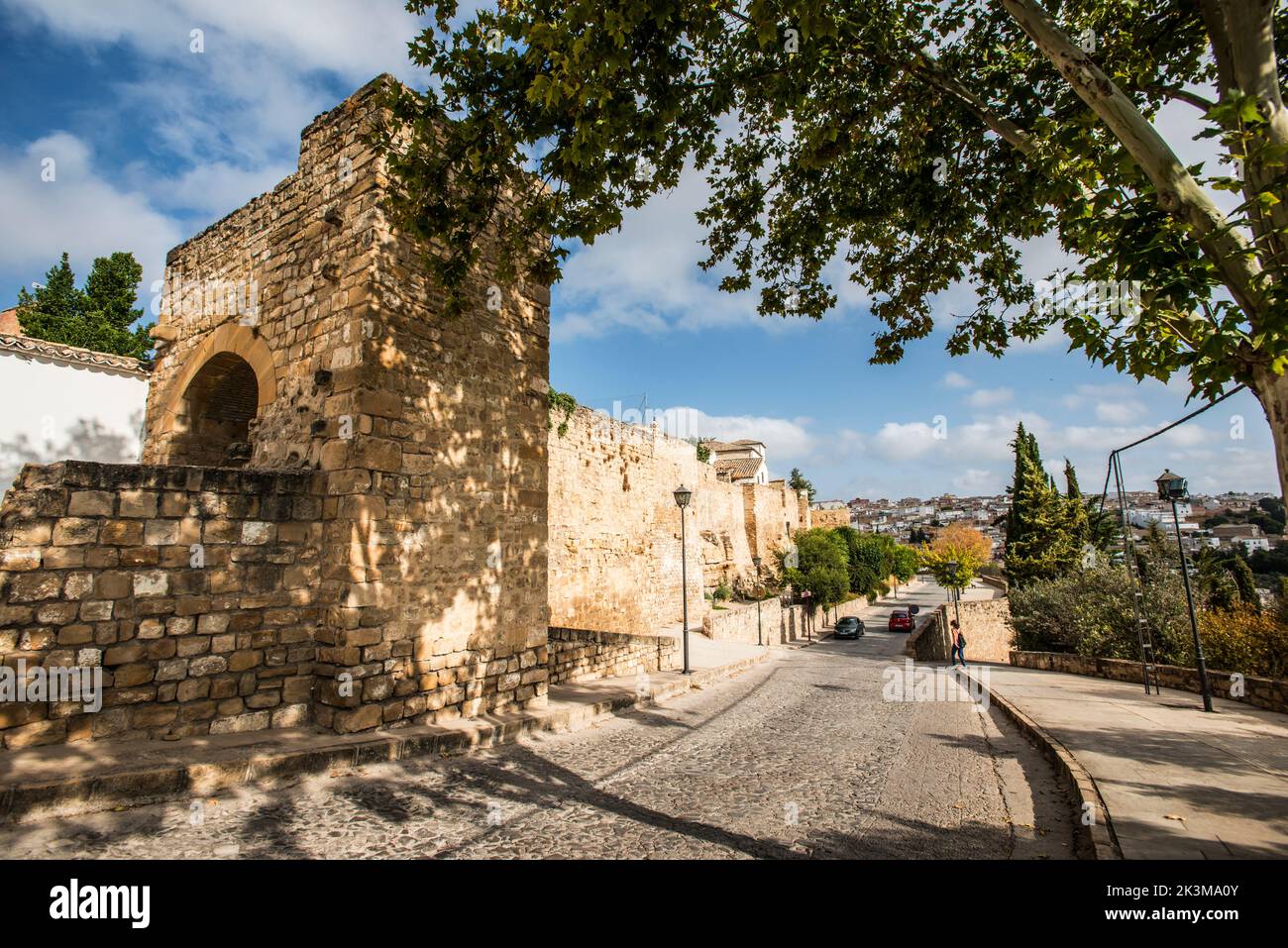 City wall of Úbeda, Jaén Stock Photo - Alamy