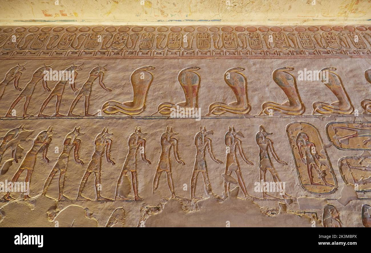 Tomb of ramesses ix hi-res stock photography and images - Alamy