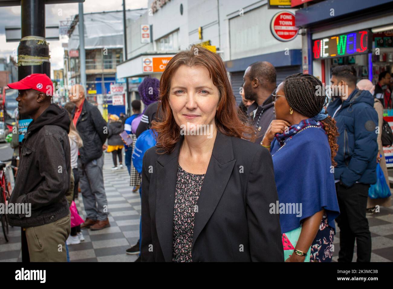 Helen O'Connor GBM Union Sept. 25 . 2022 in Croydon , South London ...