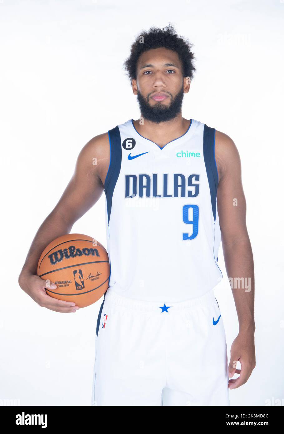 Dallas, TX, USA. 26th Sep, 2022. Dallas Mavericks guard Tyler Hall #9 ...