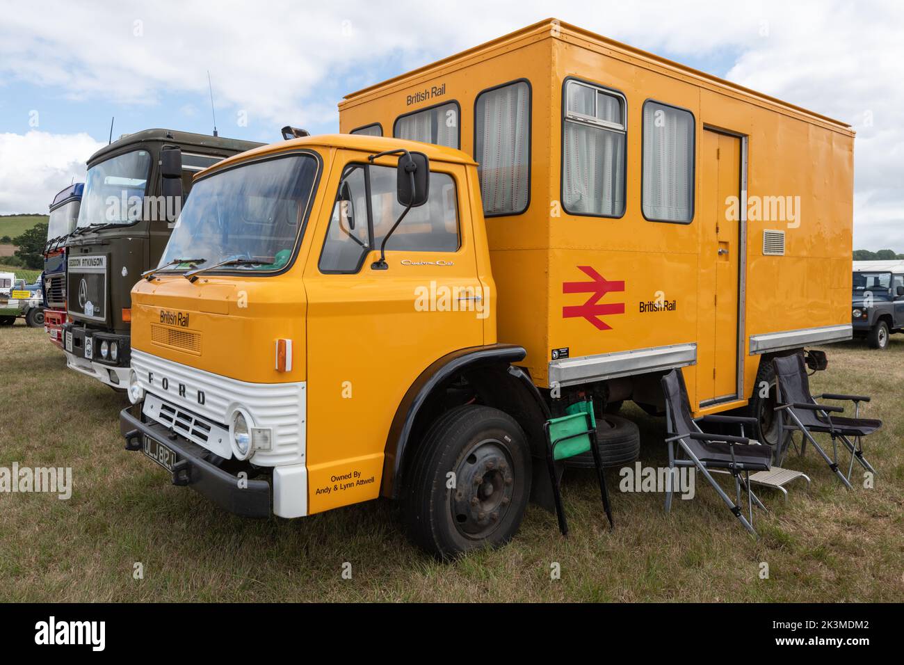 Ilminster.Somerset.United Kingdom.August 21st 2022.A restored 1970 Ford ...