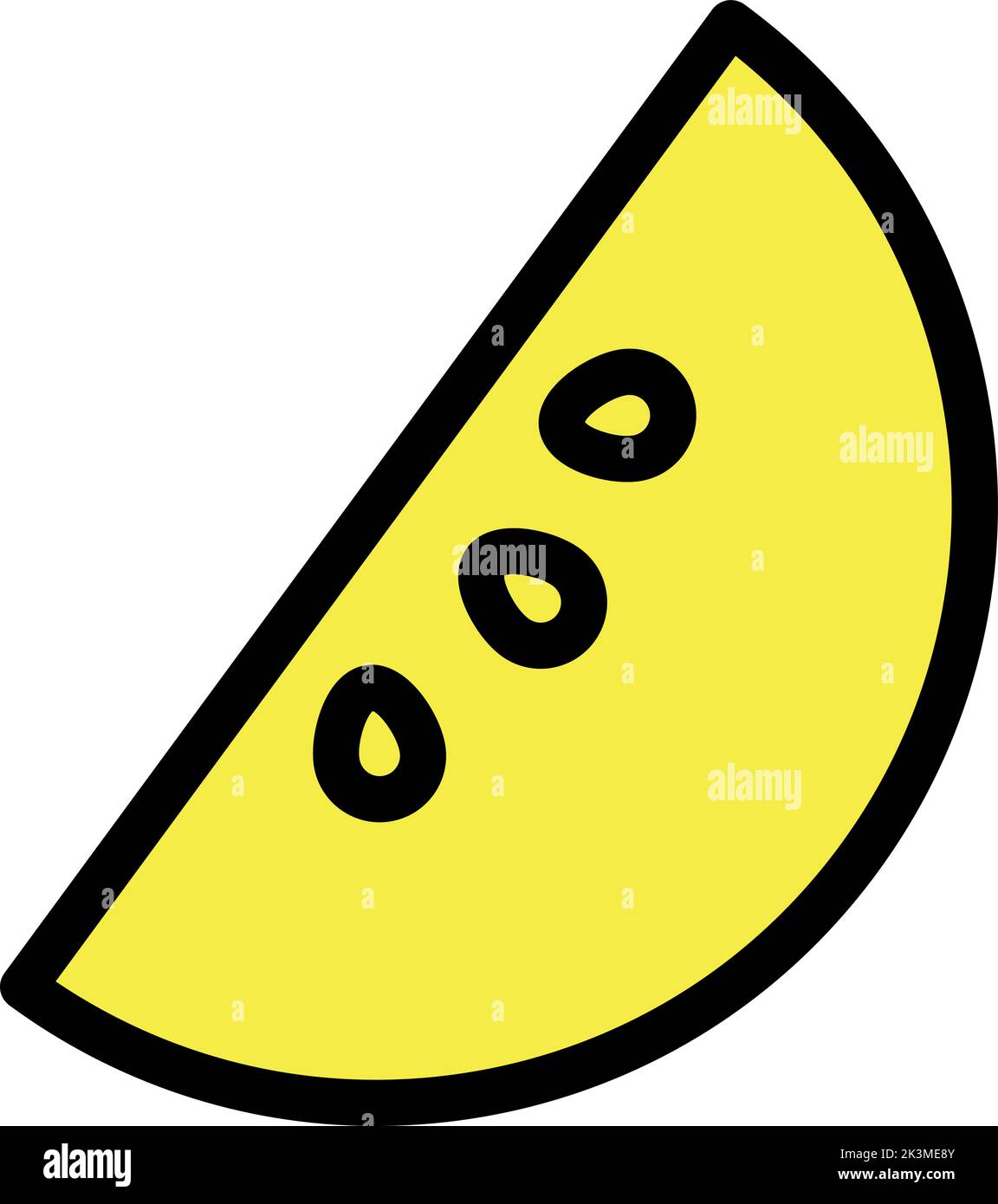 Simple lemon icon on a white background Stock Vector Image & Art - Alamy