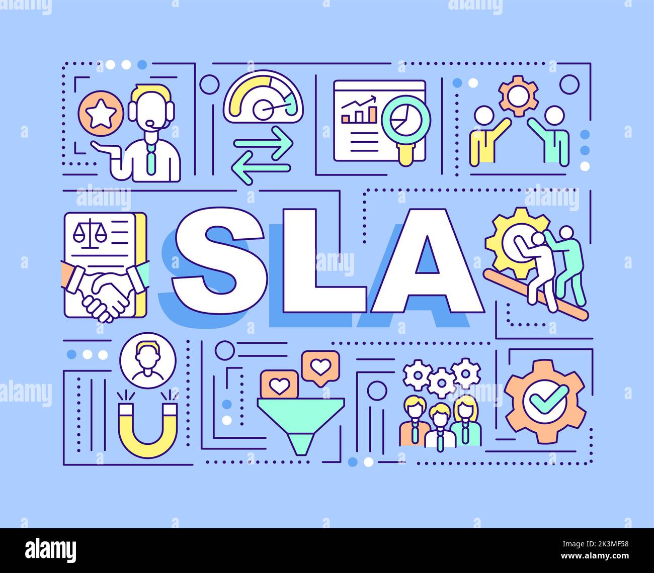SLA word concepts blue banner Stock Vector Image & Art - Alamy SLA word concepts blue banner Stock Vector Image & Art - Alamy
