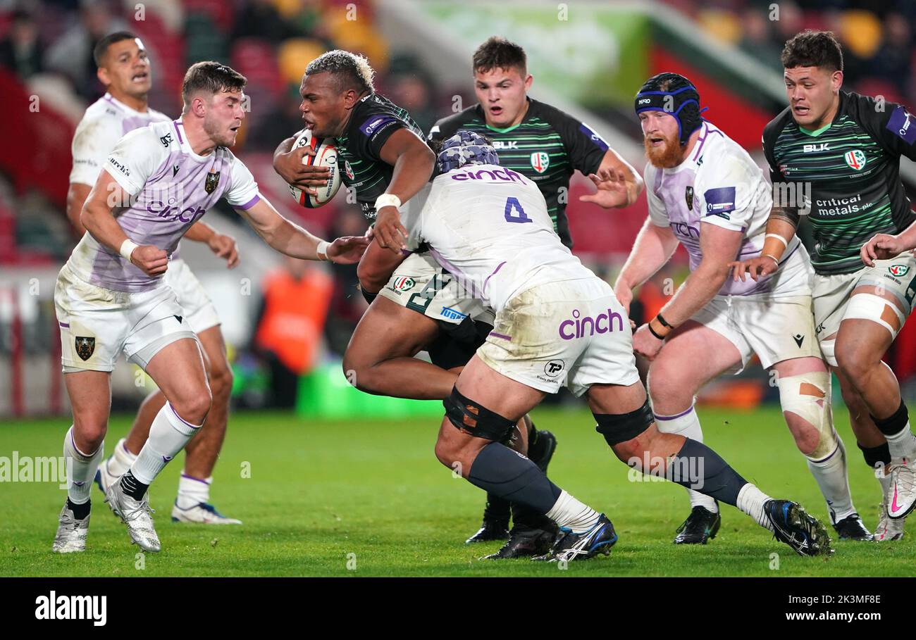 Northampton london irish 2022 hi-res stock photography and images - Alamy