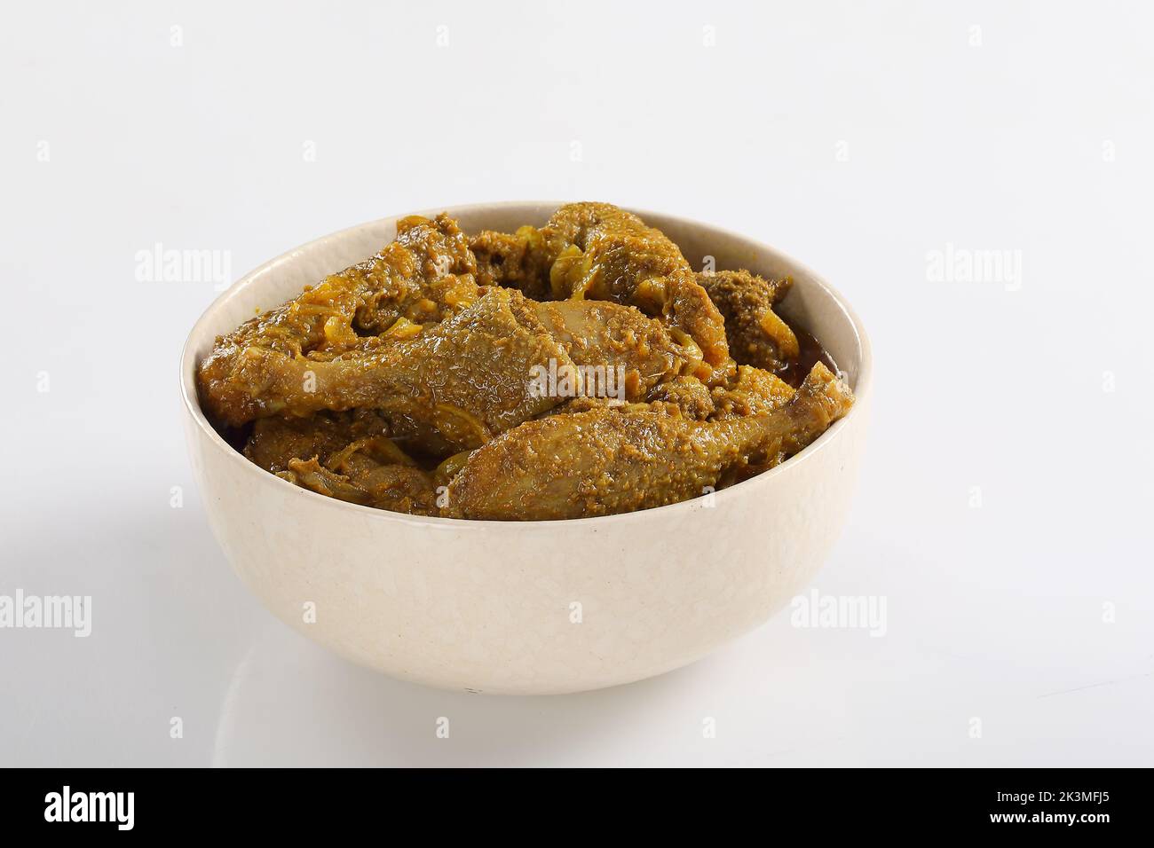 duck curry isolated on white background with rice Stock Photo - Alamy