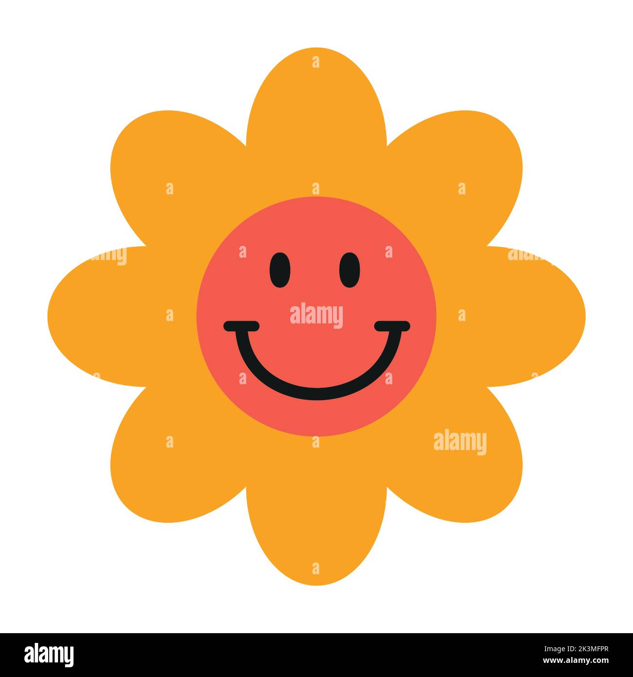 Groovy flower hi-res stock photography and images - Alamy