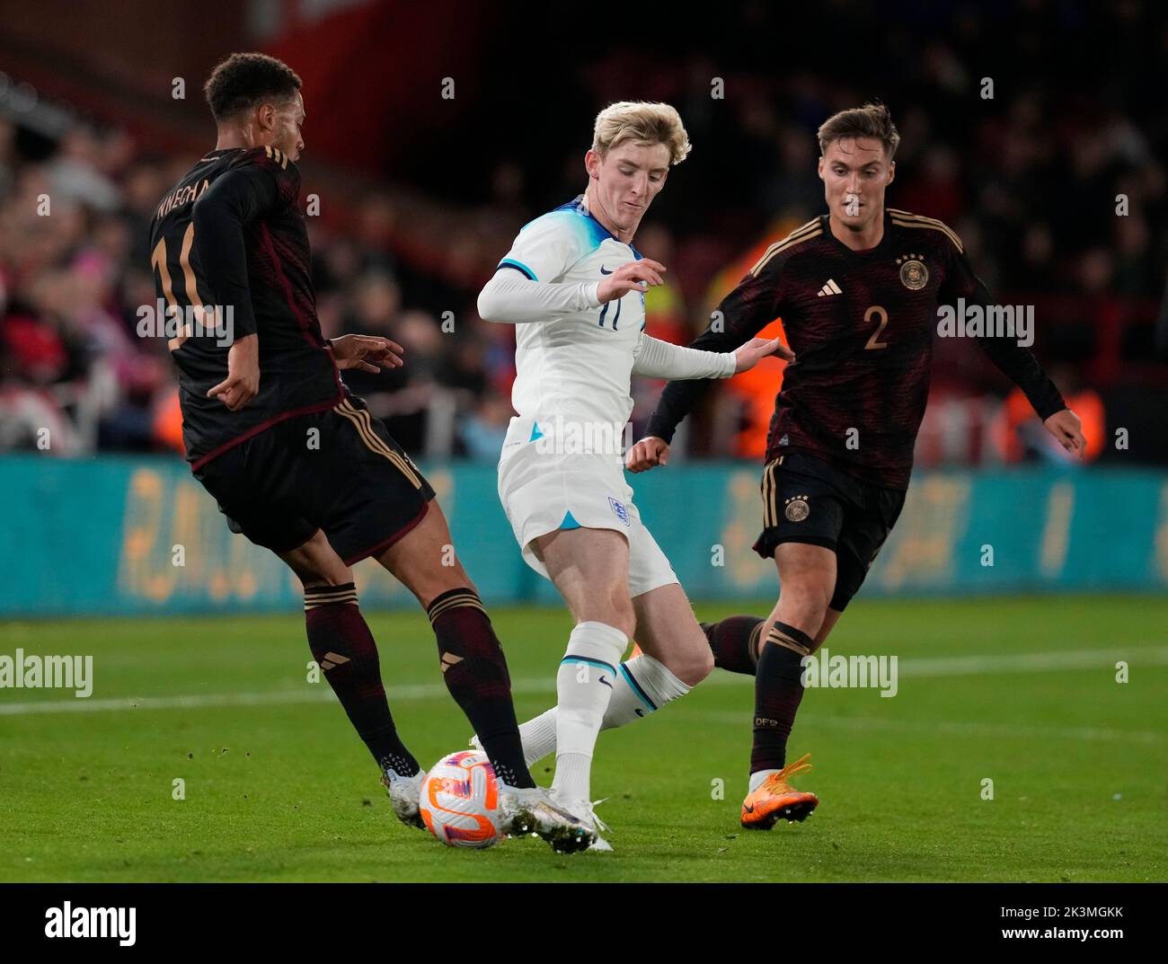 Sheffield, England, 27th September 2022. James Garner of England ...